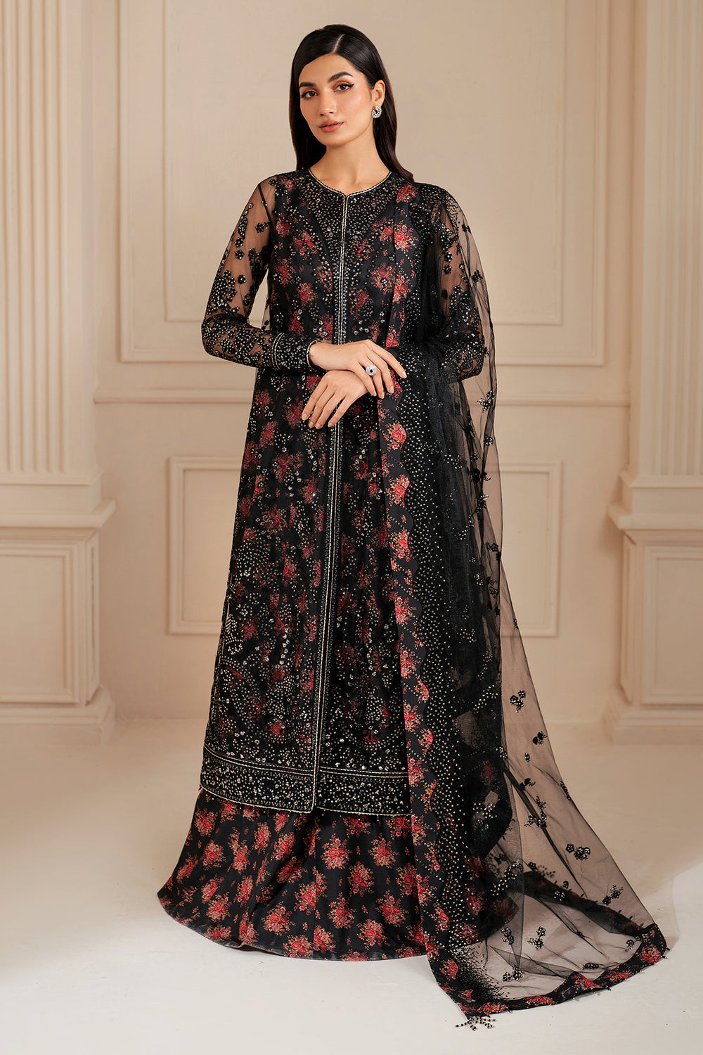 Pakistani Formal Dresses | Chiffon, Raw Silk, Net & Organza