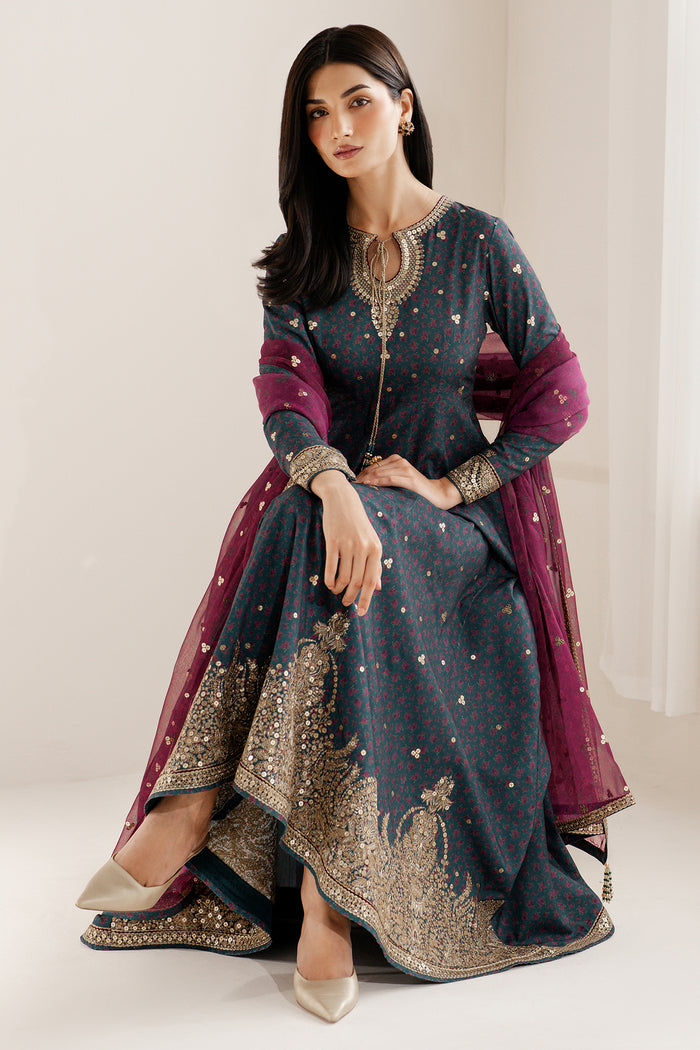 Pakistani Formal Dresses Chiffon Raw Silk Net And Organza